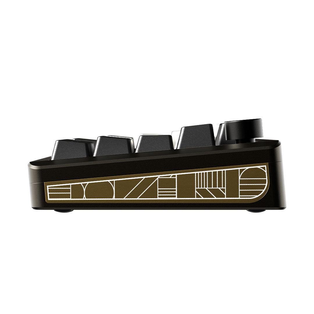 Noir Spade65 QMK/VIA 65% Multi Layout Aluminum Mechanical Keyboard Gas ...