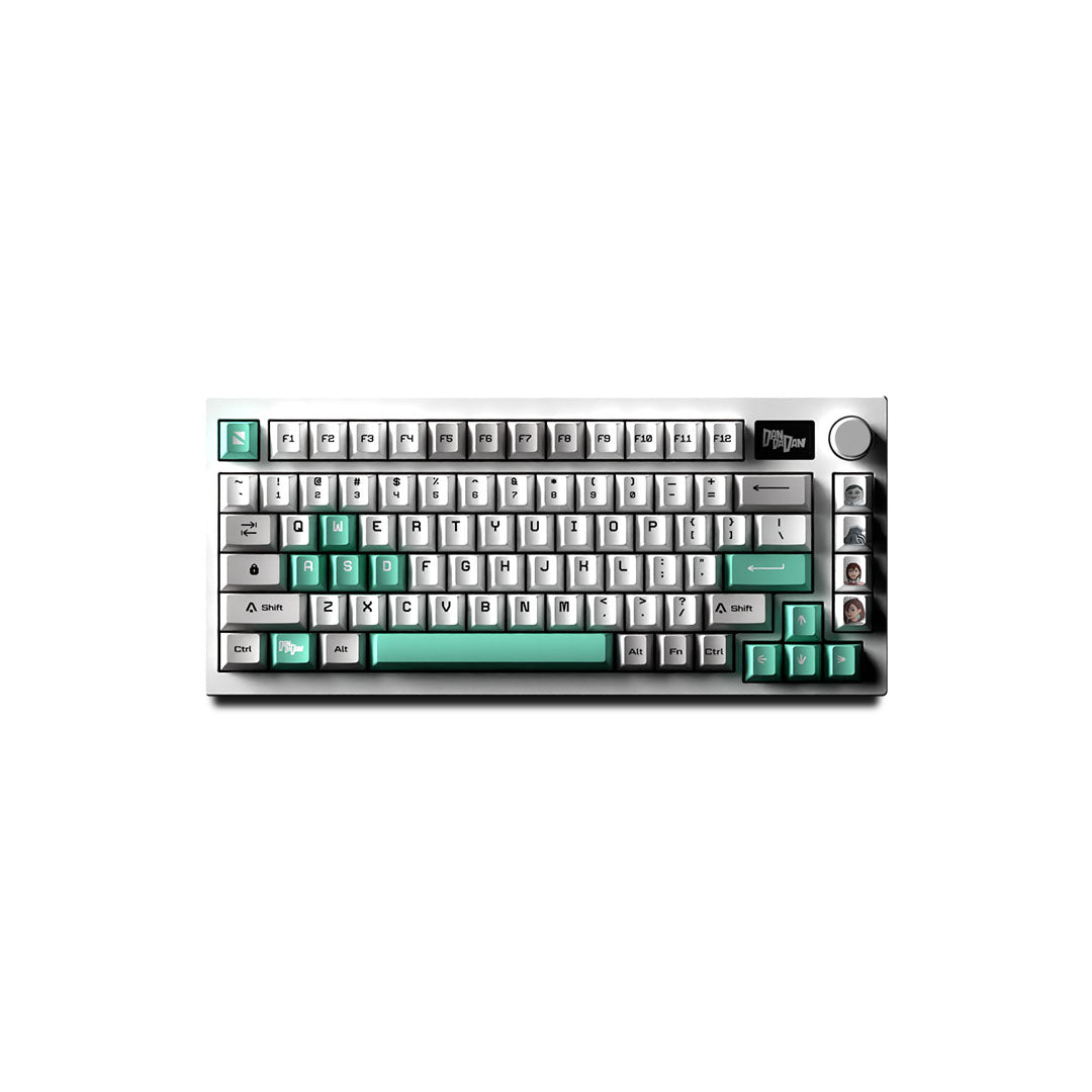Noir Timeless82 v2 Dan Da Dan Edition Wireless Mechanical Keyboard Gas ...