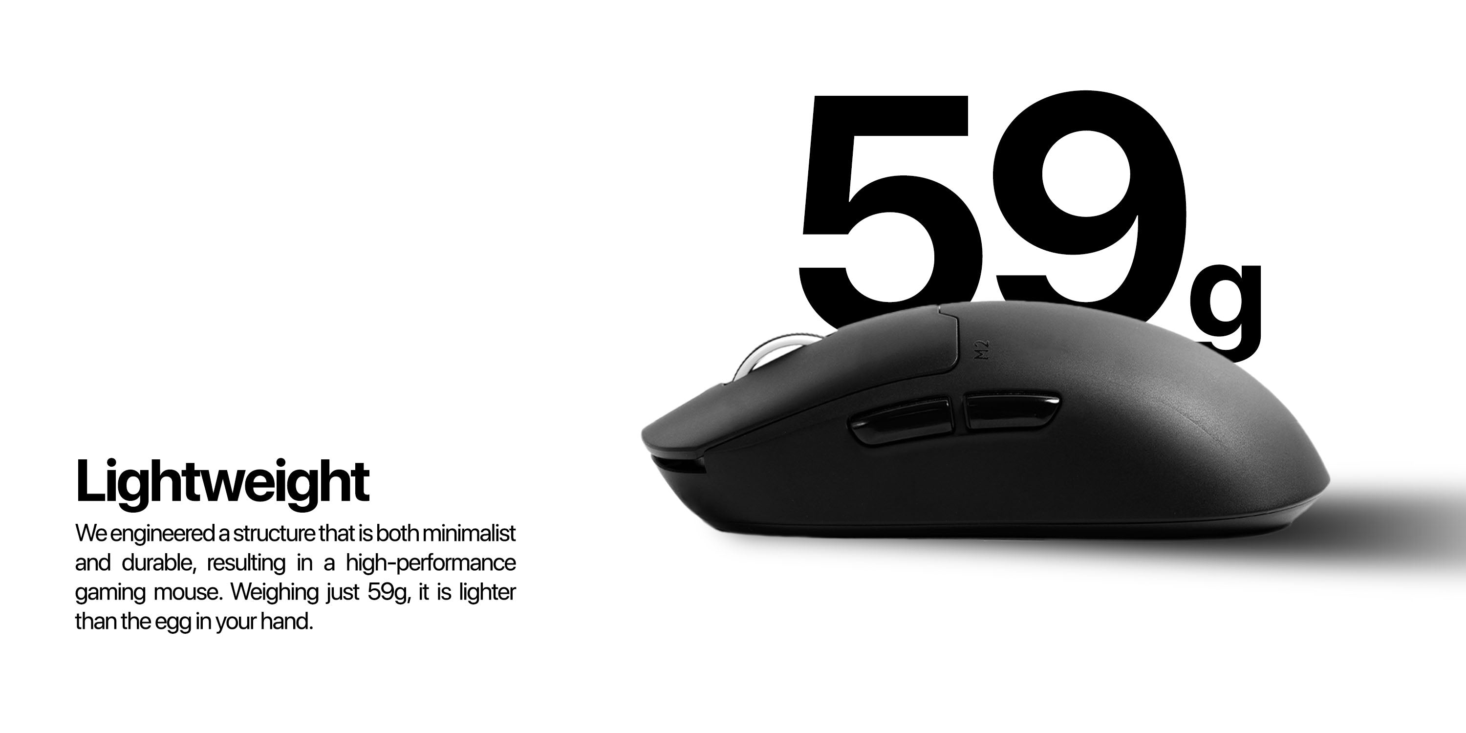 Noir M2 Pro - Wireless Ultra Lightweight Gaming Mouse – Noir Gear